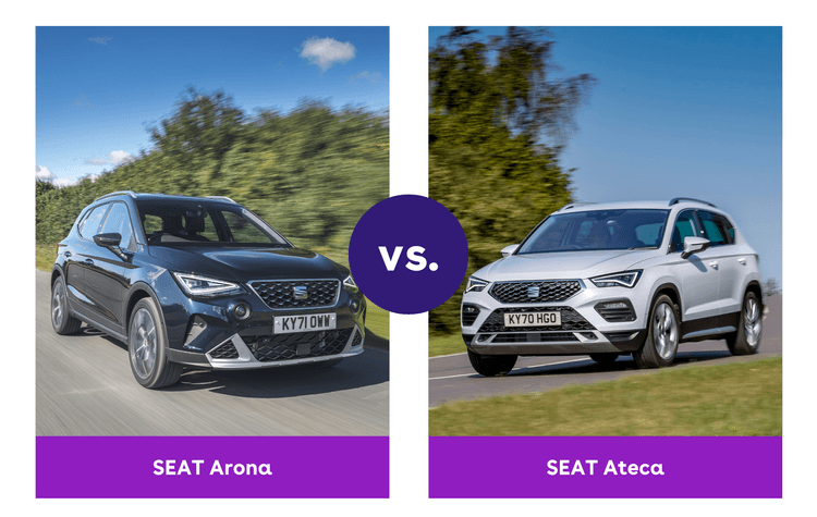 SEAT Arona vs. SEAT Ateca: which is better? - cinch